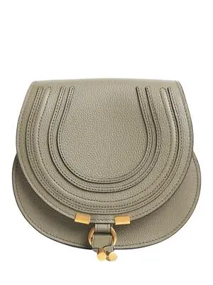 Chloé Small Marcie Saddle Bag - Green