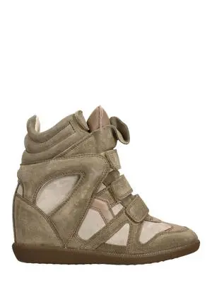 Isabel Marant Bekett Wedge Sneakers - Brown