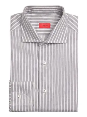 Isaia Cotton-cashmere Shirt - Black