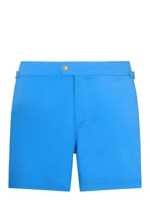 TOM FORD Poplin Swim Shorts - Blue