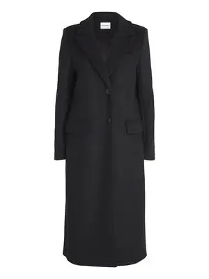 Claudie Pierlot Wool-blend Longline Coat - Black
