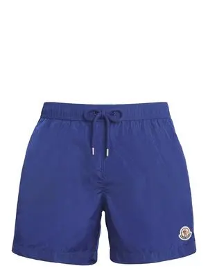 Moncler Logo Swim Shorts - Navy
