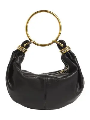 Chloé Small Leather Top Handle Bag - Black