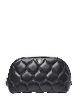ASPINAL OF LONDON Small Cosmetic Case - Black