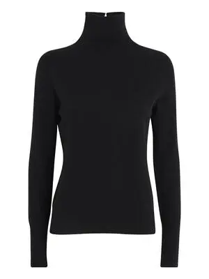 JOSEPH Cashmere High-neck Sweater - Black