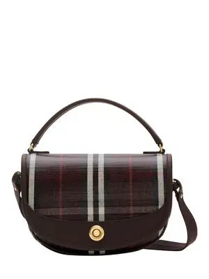 Burberry Canvas Highlands Cross-body Bag - Brown