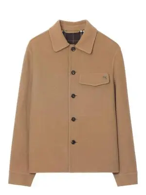 Burberry Wool Overshirt - Beige