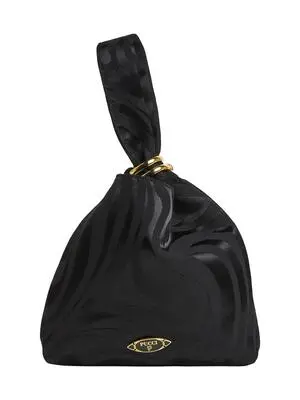 Emilio Pucci Emilio Silk Top-handle Bag - Black
