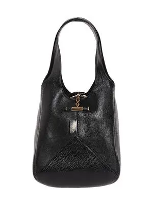 Chloé Small Leather Balloon Bucket Bag - Black