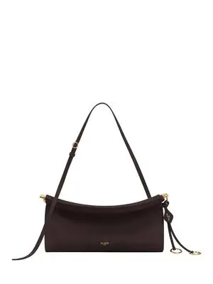 Alaïa Le Click East West Leather Shoulder Bag - Brown
