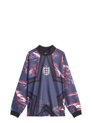 Nike England 2025 Goalkeeper Long Sleeve Shirt - Black/obsidian/white