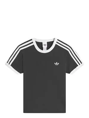 Adidas 3-stripes Short Sleeve T-shirt - Black/white