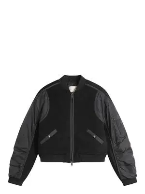 STEL Down-filled Bomber Jacket - Black