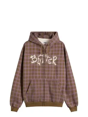 BUTTER GOODS Eruption Zip Hoodie - Plaid