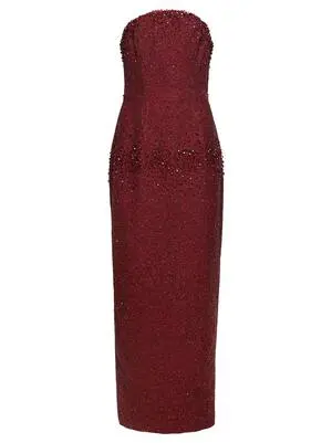 CLIO PEPPIATT Tina Gown - Burgundy