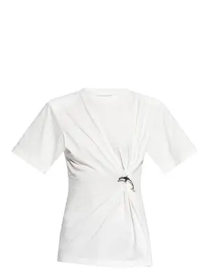 Blumarine T-shirt With Applique - White