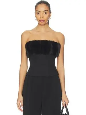Apparis Ivy Tube Top - Black