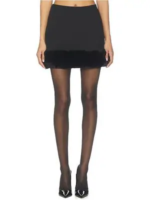 Apparis Apparis Meadow Mini Skirt Black