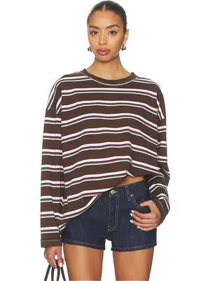 Lioness Horizon Long Sleeve Top - Chocolate