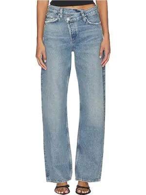 AGOLDE Arc Criss Cross Jeans - Blue