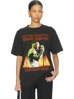 PHILCOS Kane Brown Flames Tee - Black