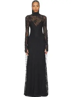 ANIYE RECORDS Irma Maxi Dress In . Also - Black