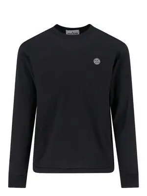 Stone Island Compass' T-shirt - Black