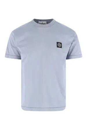 Stone Island T-shirt "compass - Light Blue