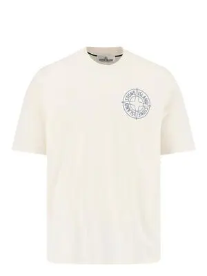 Stone Island Compass' T-shirt - White