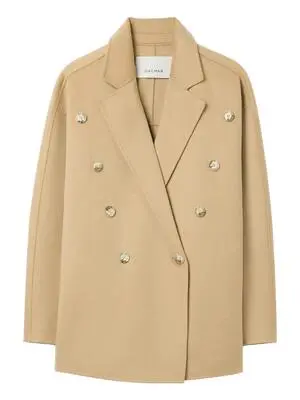 HOUSE OF DAGMAR Jacket Db Doubl - Ljusbeige