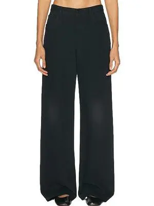 THE ROW Eglitta Wide Leg Jeans - Black