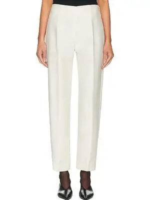 TOTEME Slim Evening Trousers - Ecru