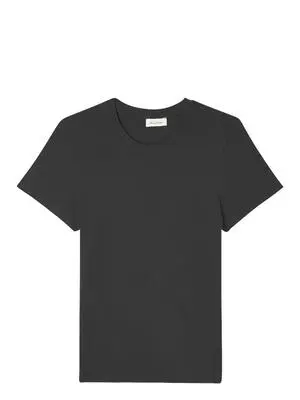 American Vintage Ypawood Short-sleeve Crew-neck T-shirt - Black