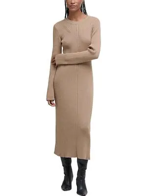 Barbour Anastasia Midi Dress - Pale Camel