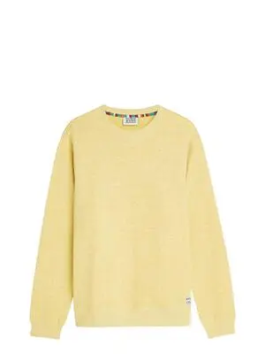 Scotch & Soda Melange Crewneck Sweatshirt - Raffia