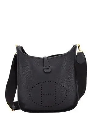 HERMES Evelyne Bag Gen Iii Clemence Pm - Noir