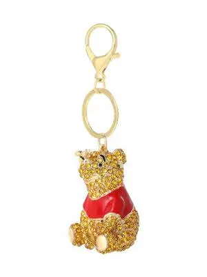 Disney Winnie The Pooh Bag Charm Keychain - Orange