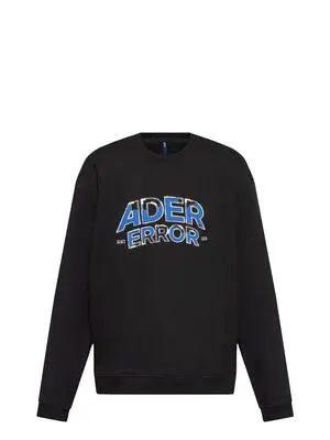 ADER ERROR Crewneck Semi Oversized Fit Sweatshirt - Noir