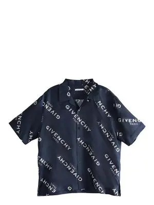 Givenchy Bowling Shirt - Navy Blue