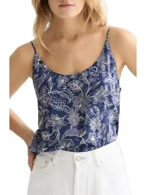 Scotch & Soda Printed Camisole - Lucky Bandana Dress Blues
