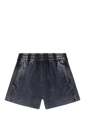 DIESEL® Sound Denim Shorts - Black Denim