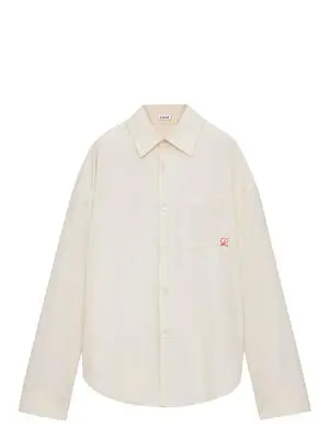 Loewe Cotton Twill Shirt - Beige