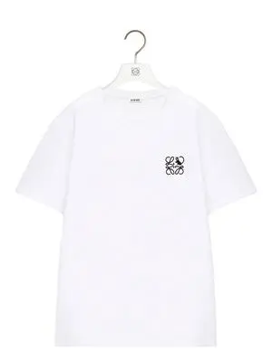 Loewe X Louis Wain Cotton-blend Anagram Relaxed T-shirt - White