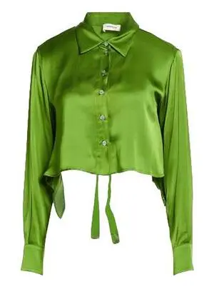 OTTOD'AME Viscose Satin Shirt - Green
