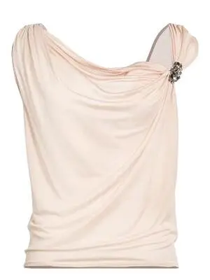 Blumarine Viscose Top - Beige