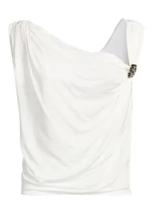 Blumarine Viscose Top - White