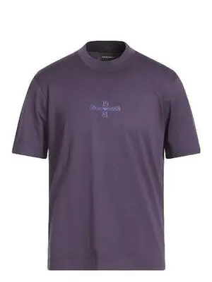 Emporio Armani T-shirt Dark Size Cotton - Purple