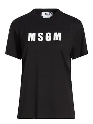 MSGM Logo-print T-shirt - Black