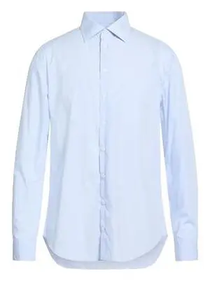 Giorgio Armani Shirt Light Size Cotton - Blue