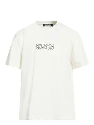 BARROW T-shirt Ivory Size Cotton - White
